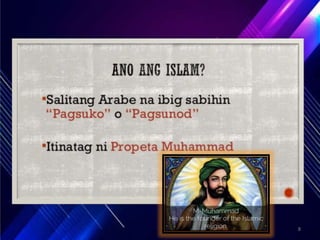 Relihiyong islam | PPTX