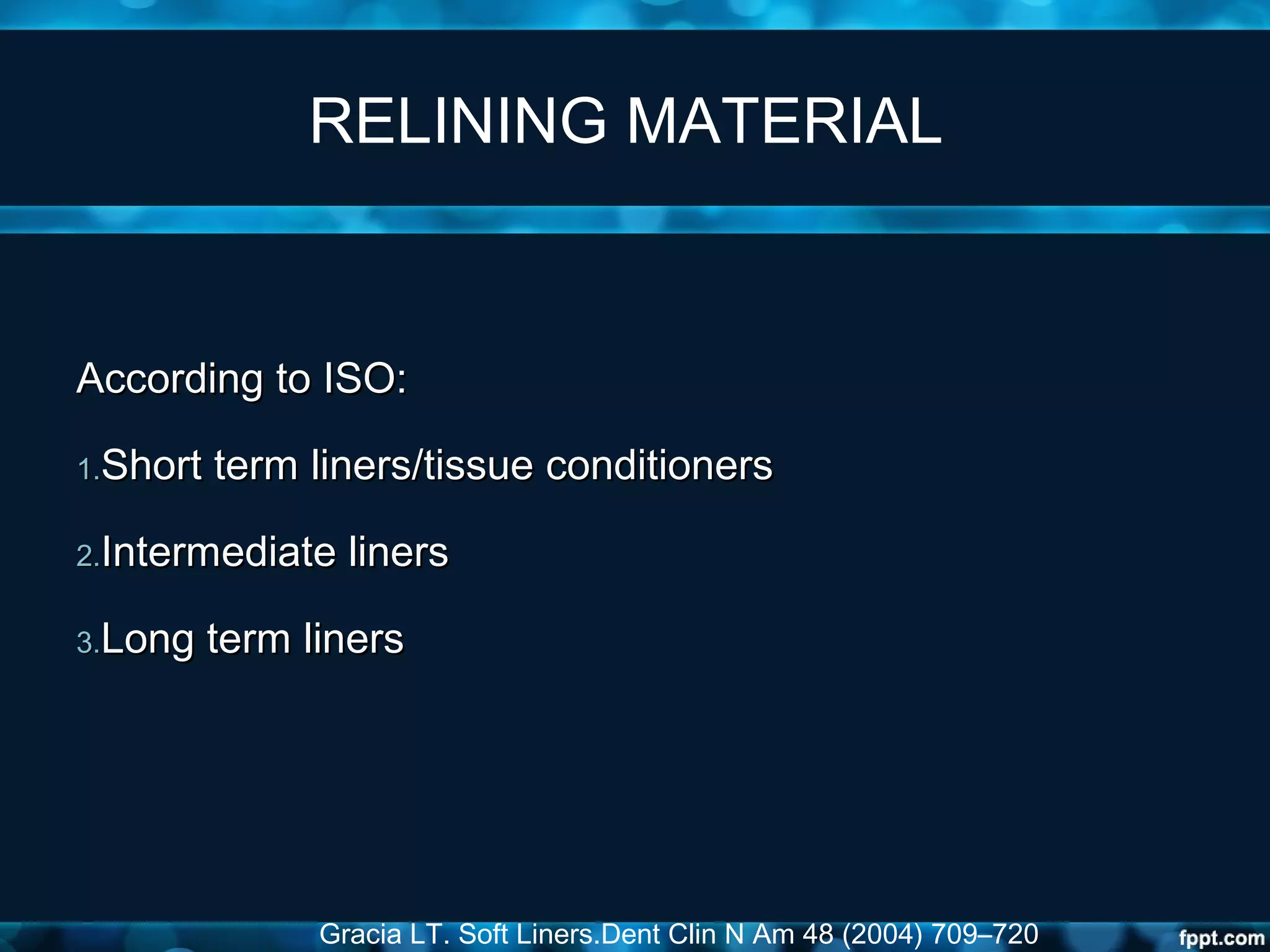 Relining and Rebasing | PPT