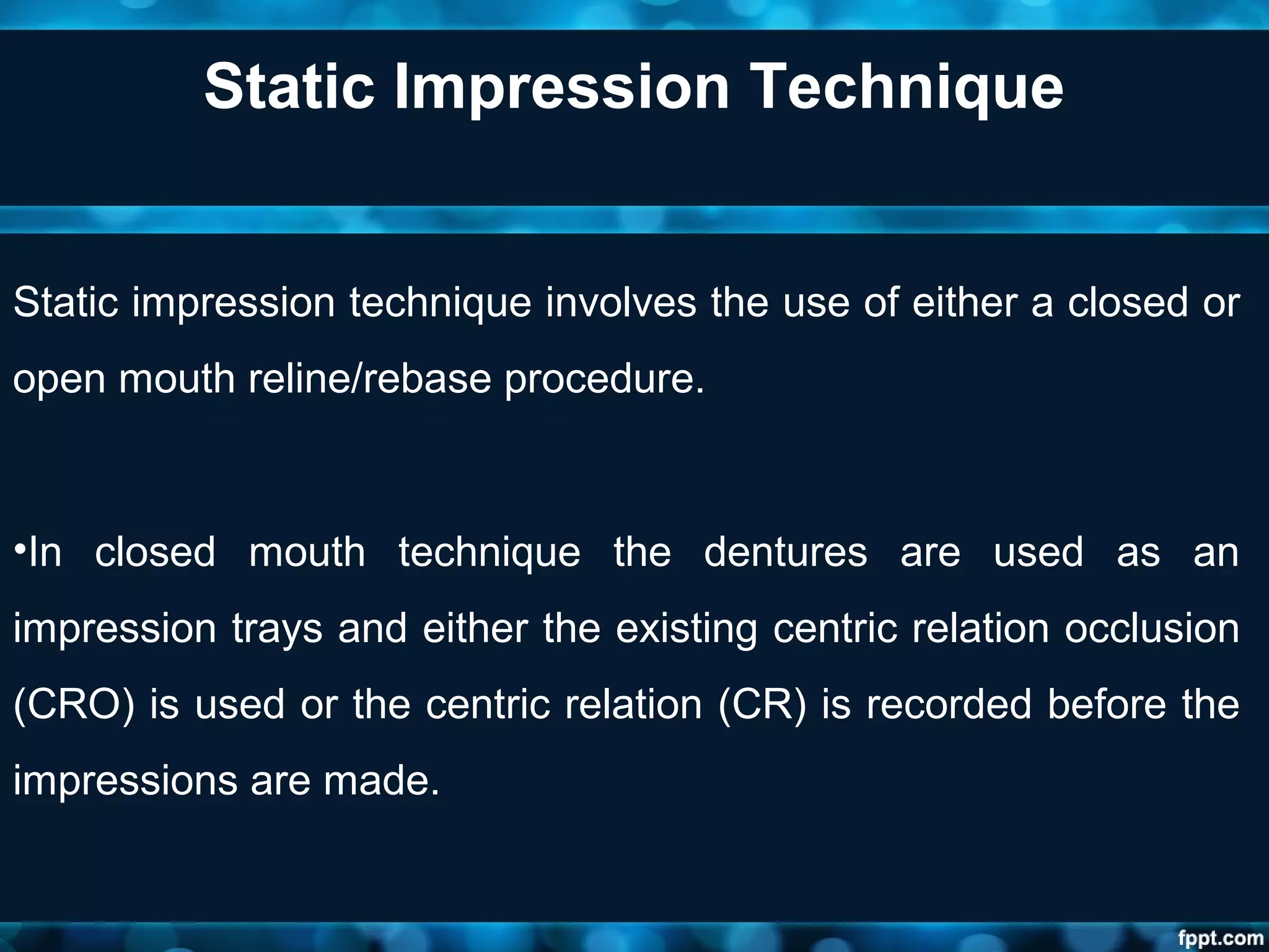Relining and Rebasing | PPT