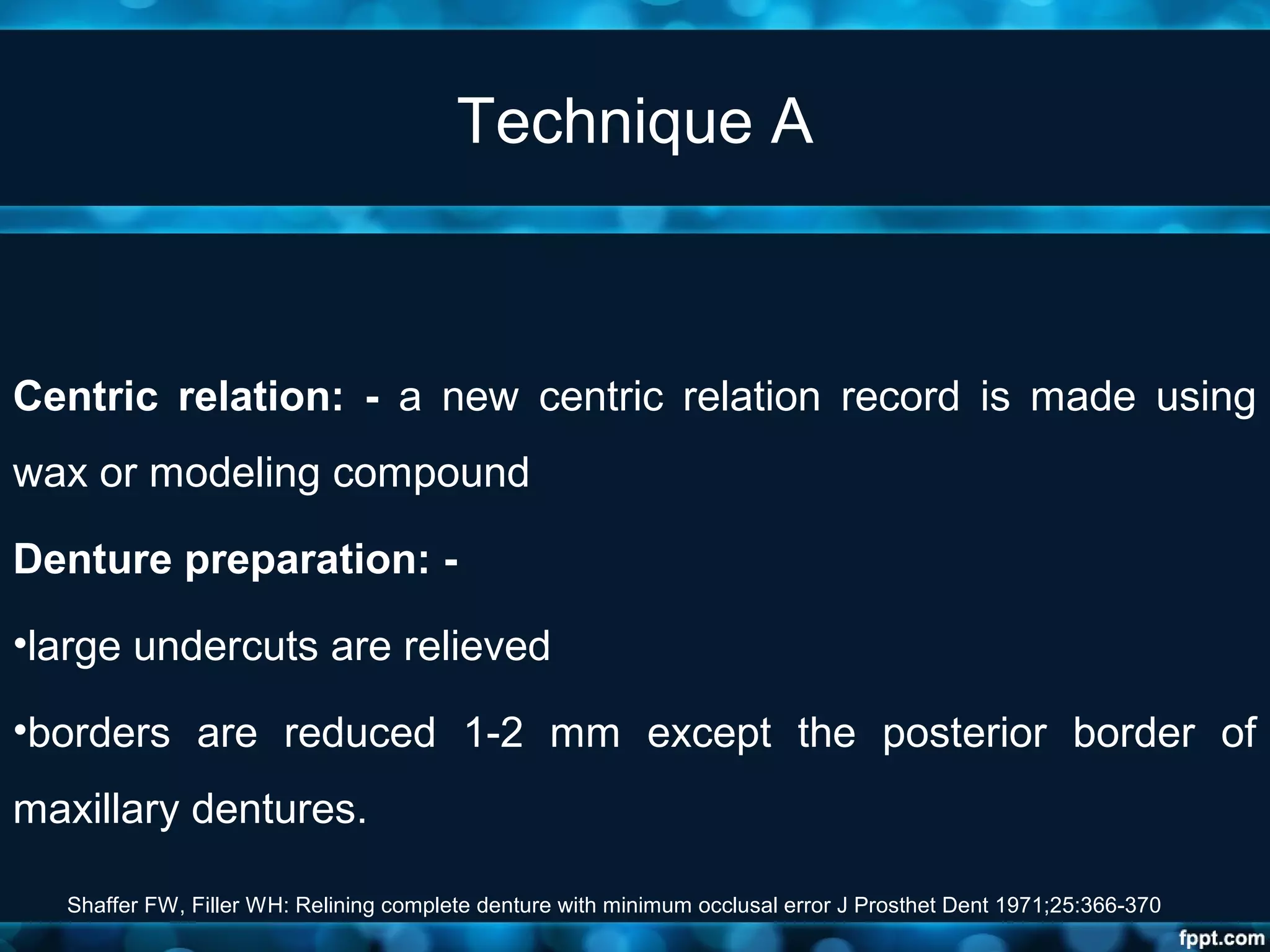 Relining and Rebasing | PPT