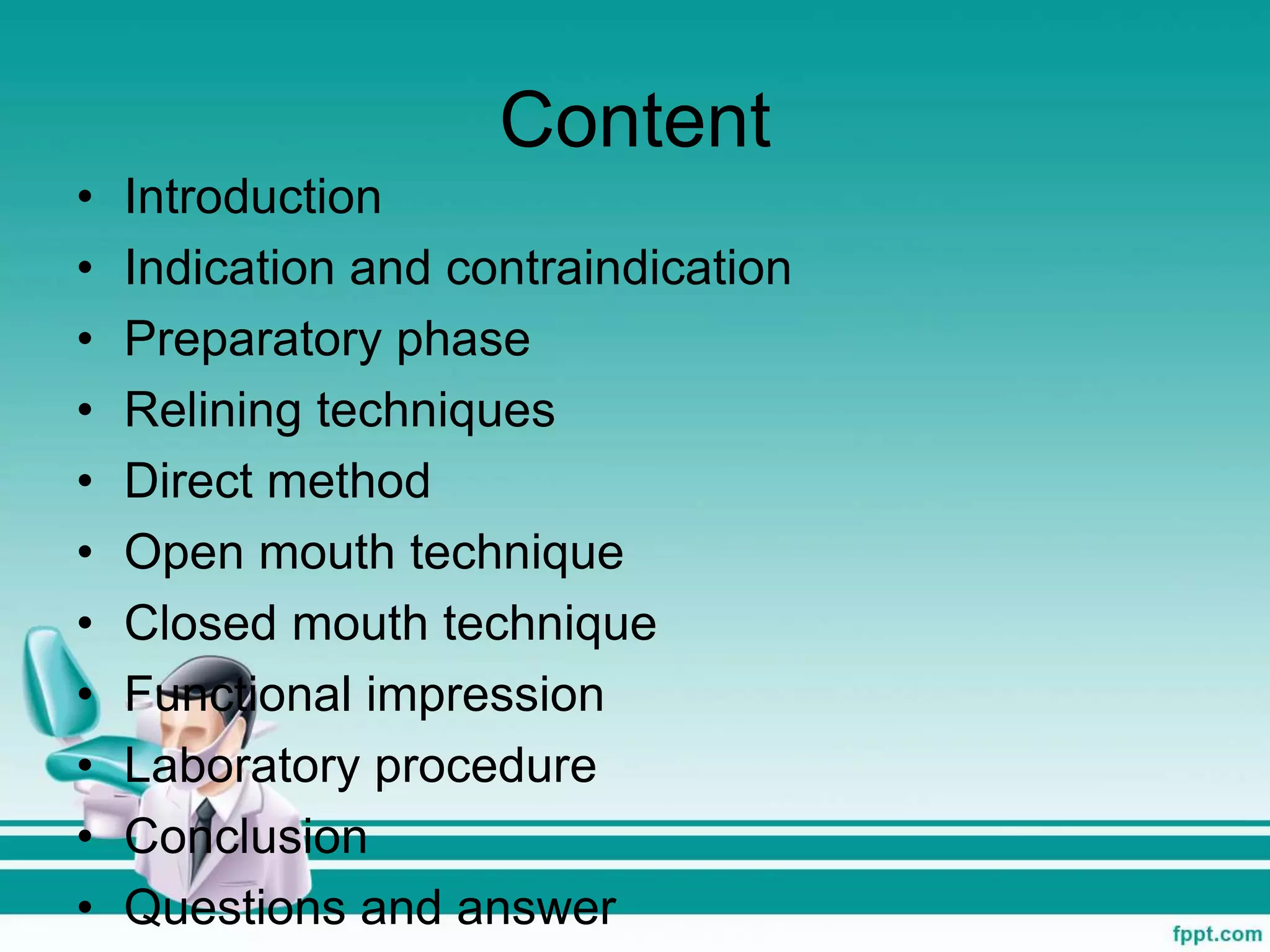 Relining and rebasing | PPTX