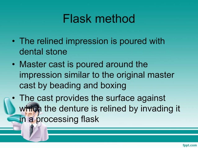 Relining and rebasing | PPTX | Dental Health | Diseases and Conditions