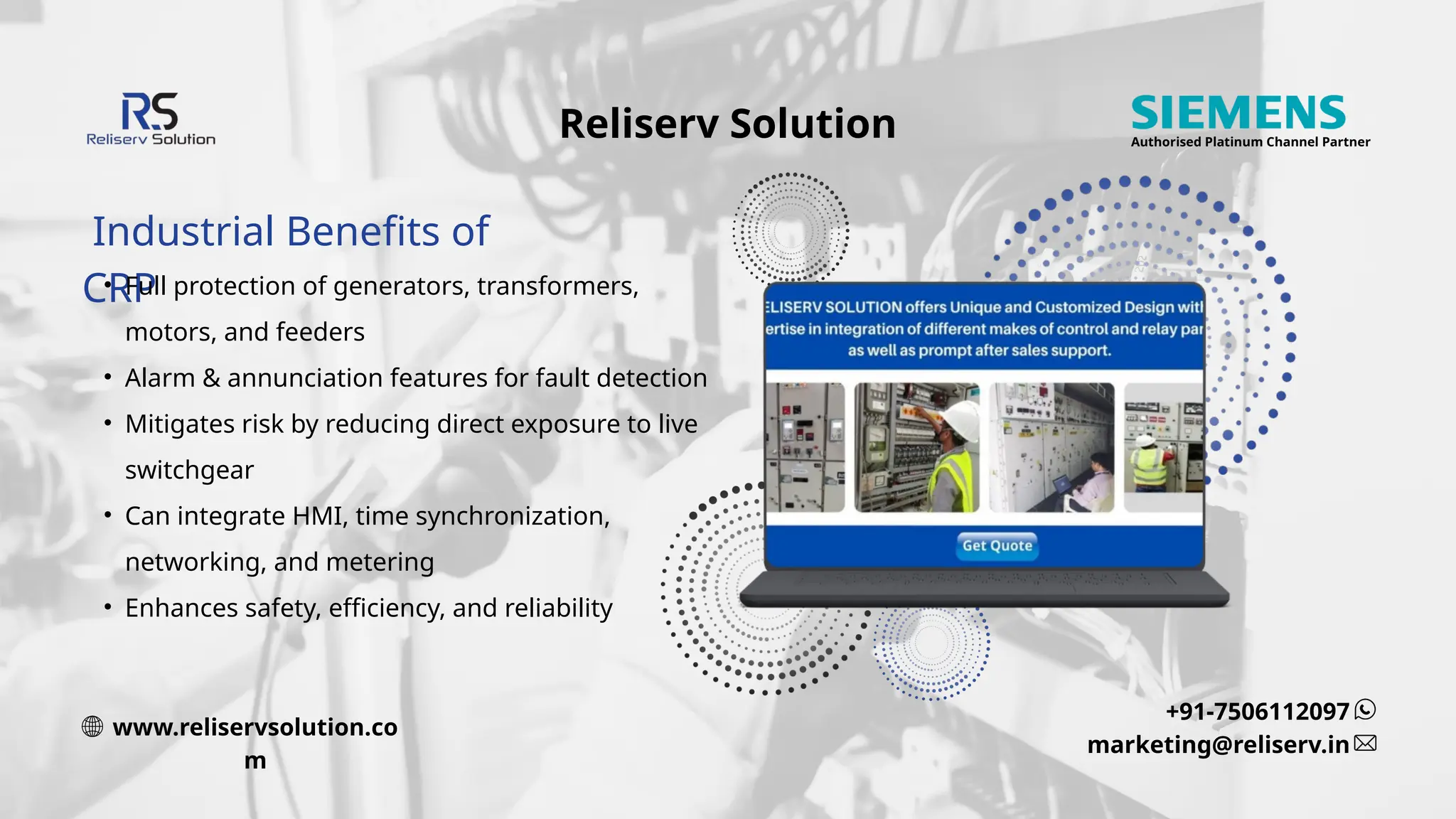 From Design to Deployment: Reliserv Solutions’ Expertise in Control & Relay Panels | PPTX