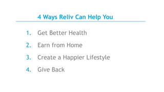 Reliv Opportunity Slides US | PPTX