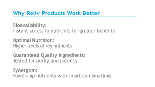 Reliv Opportunity Slides US | PPTX
