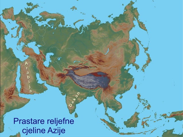 Reljef Azije | ODP
