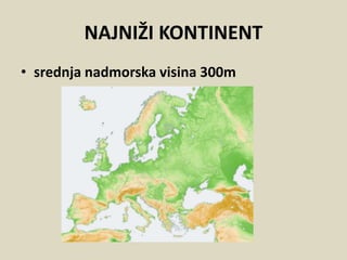 Reljef Evrope Tanja Notaroš Gagić | PPTX