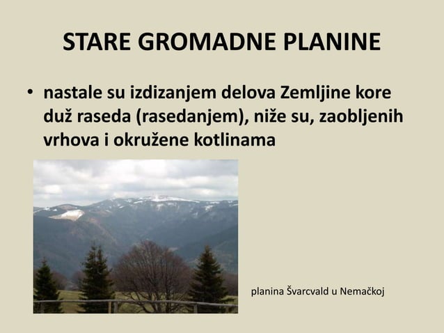 Reljef Evrope - Geografija