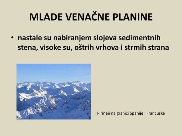 Reljef Evrope - Geografija