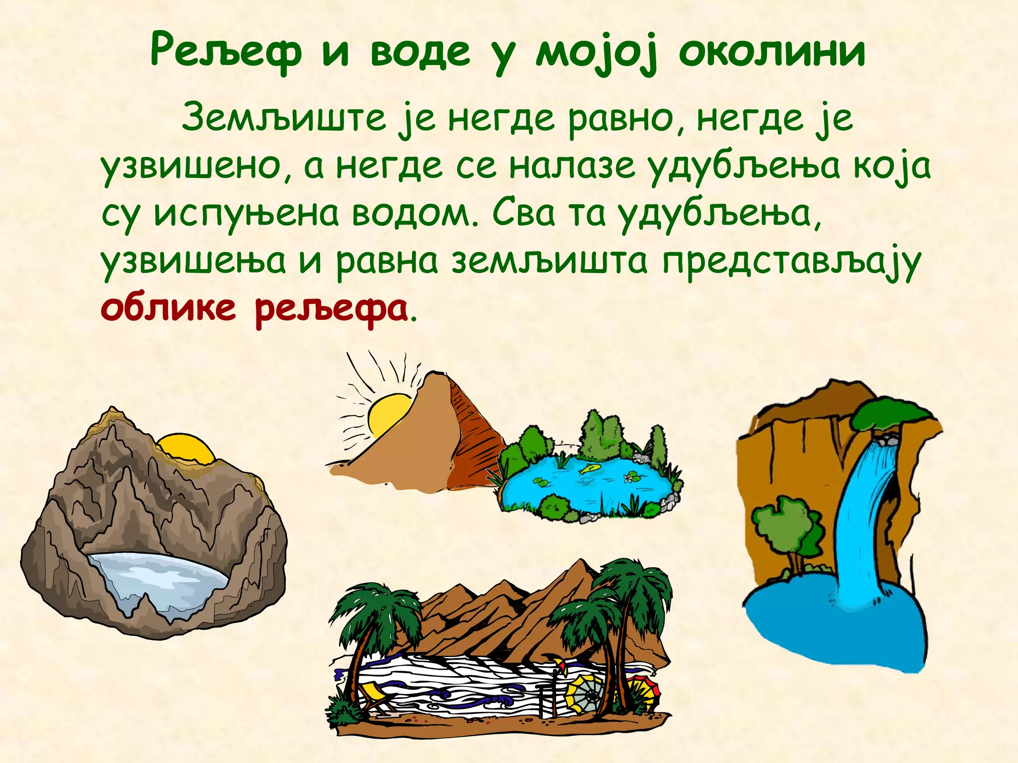 Рељеф изглед земљишта | PPT