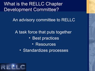 RELLC Chapter Development Committee | PPT