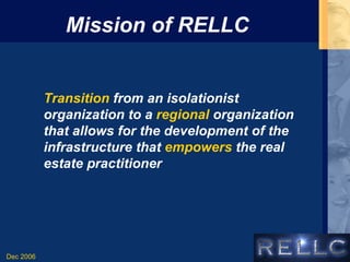 RELLC Overview - BOD | PPT