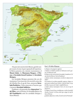 Relleu espanya | PDF