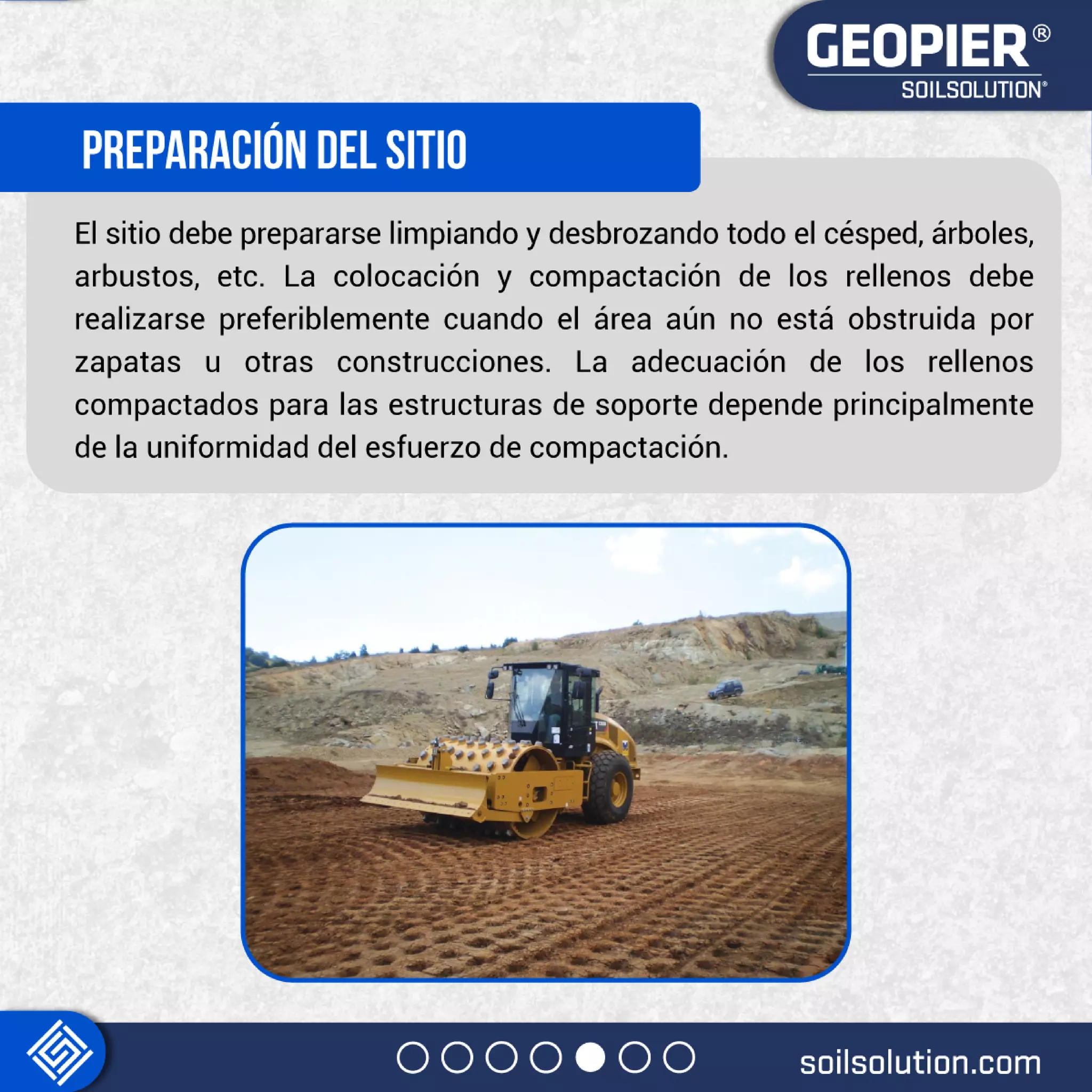 Relleno Compactado para Cimentaciones: Tipos, procedimientos y ...