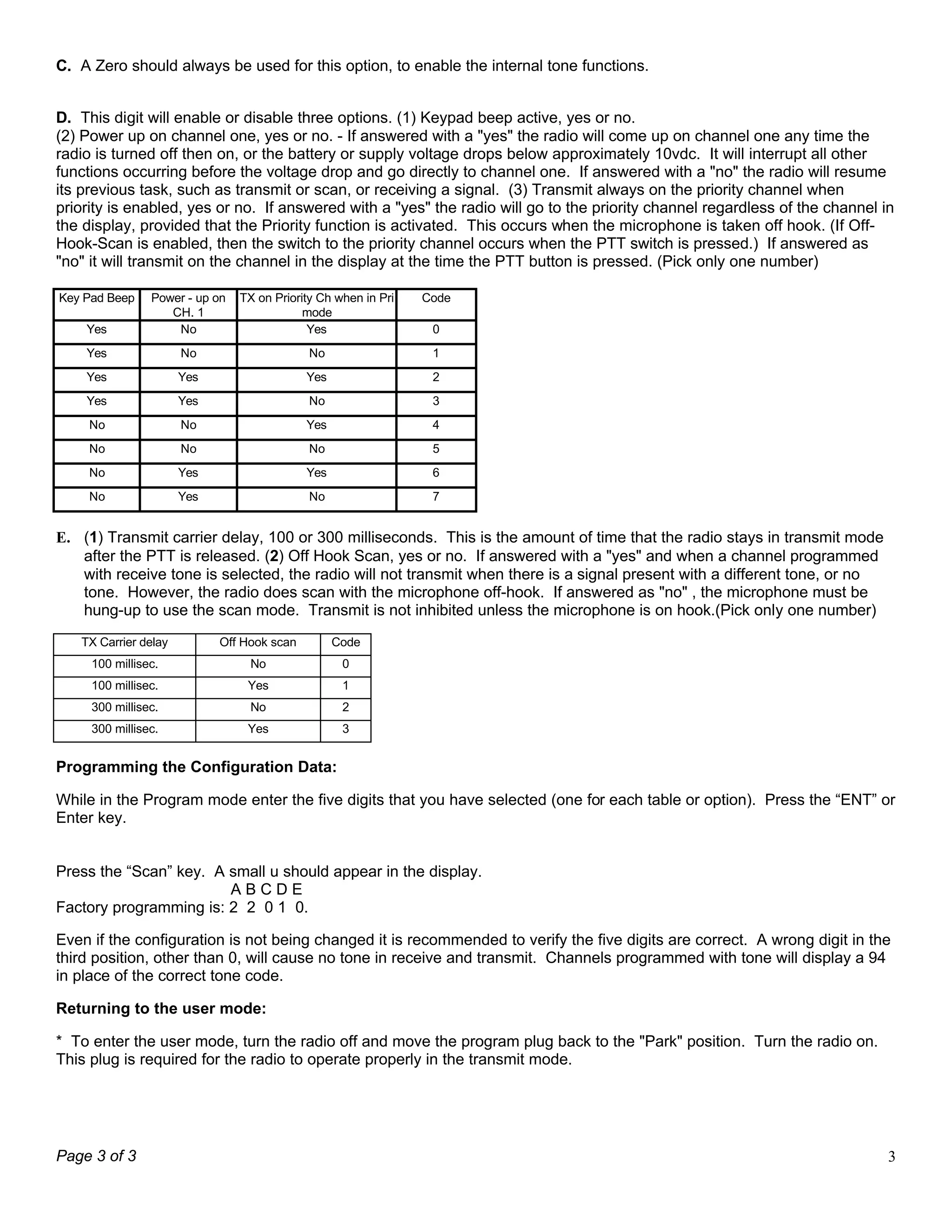 Relm rh256 n programming | PDF