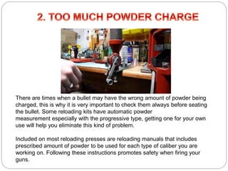 HOW TO AVOID COMMON RELOADING MISTAKES | PPTX