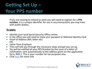 Relocating to Ireland in 2014 | PPT