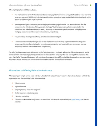 Is Relocation Assistance Still on the Negotiating Table | PDF ...