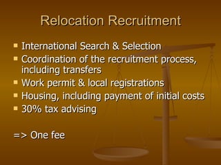 Relocation Recruitment | PPT | Free Download