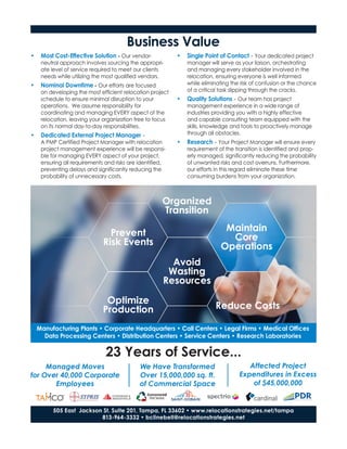 Relocation strategies | PDF