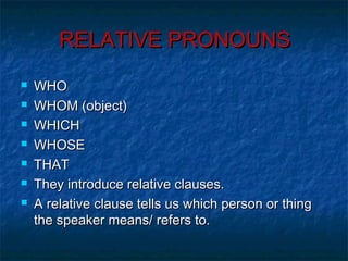Adjective Clause | PPT