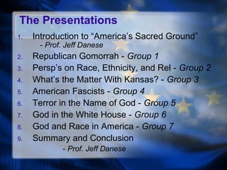 Rels 162.Religion And Politics In The U.S | PPT