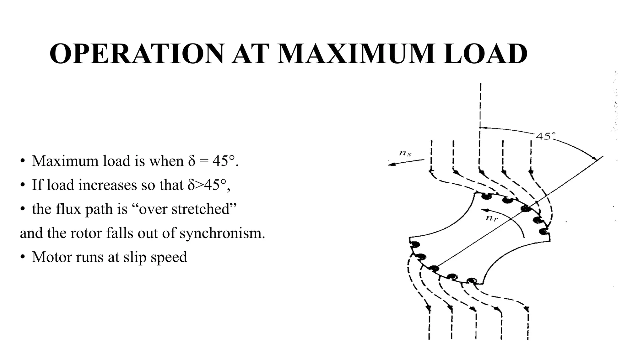 Reluctance Motor - Principle Of Operation | PDF