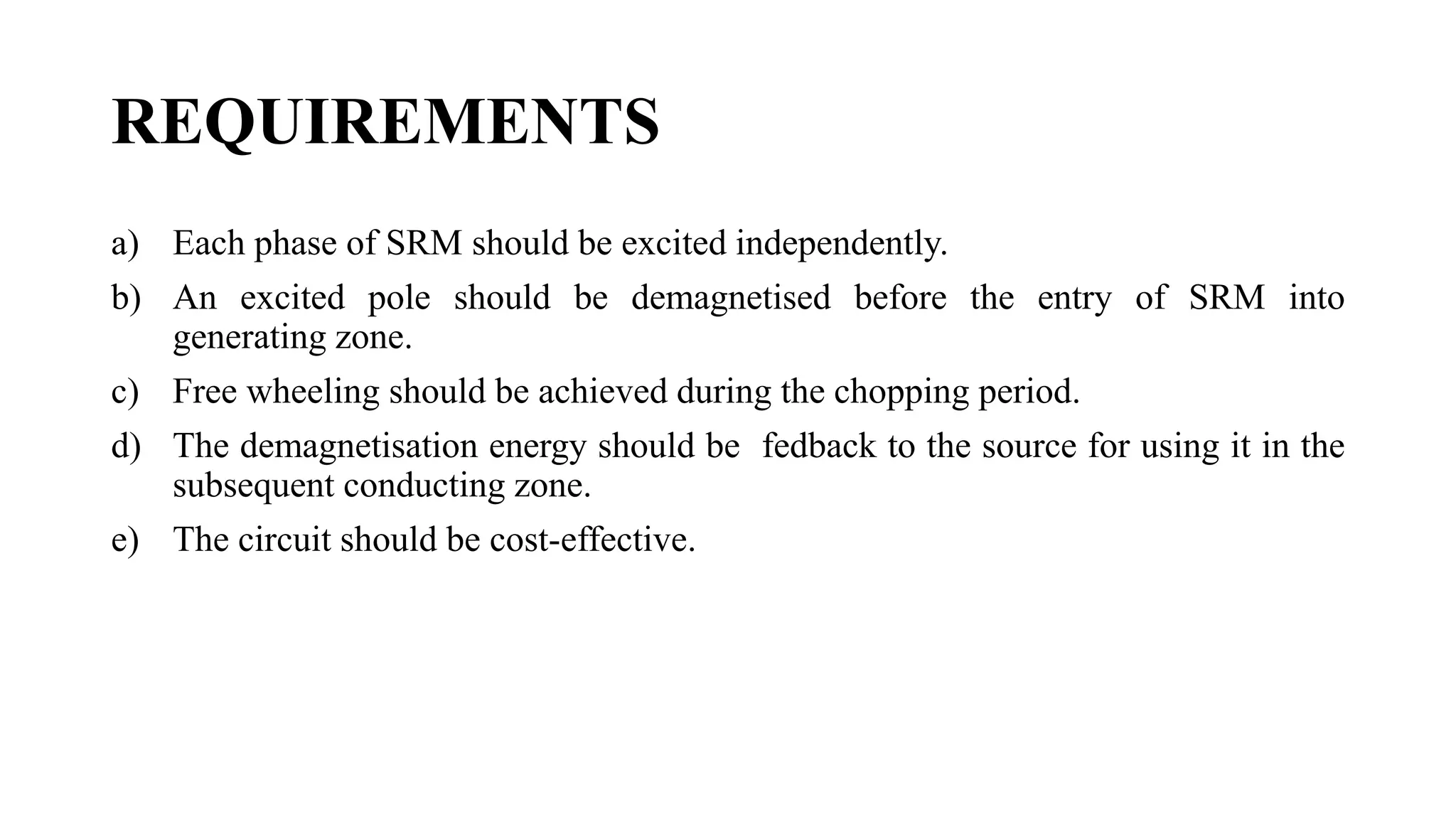 Reluctance Motor - Principle Of Operation | PDF