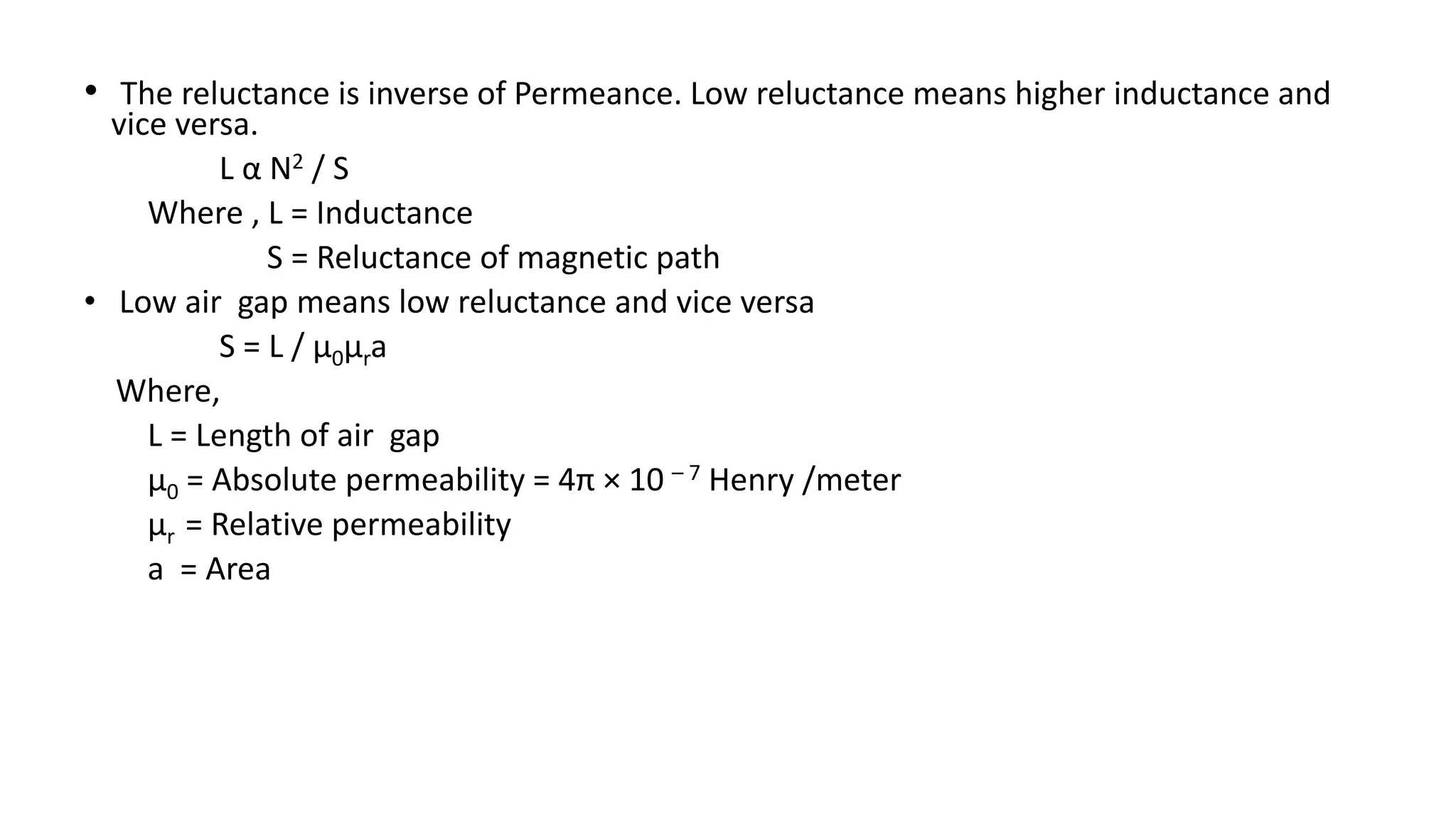 Reluctance Motor - Principle Of Operation | PDF