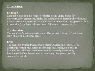 Reluctant fundamentalist | PPTX | Celebrity Families | Pop Culture