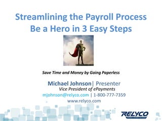 Going Paperless in Payroll | PPT