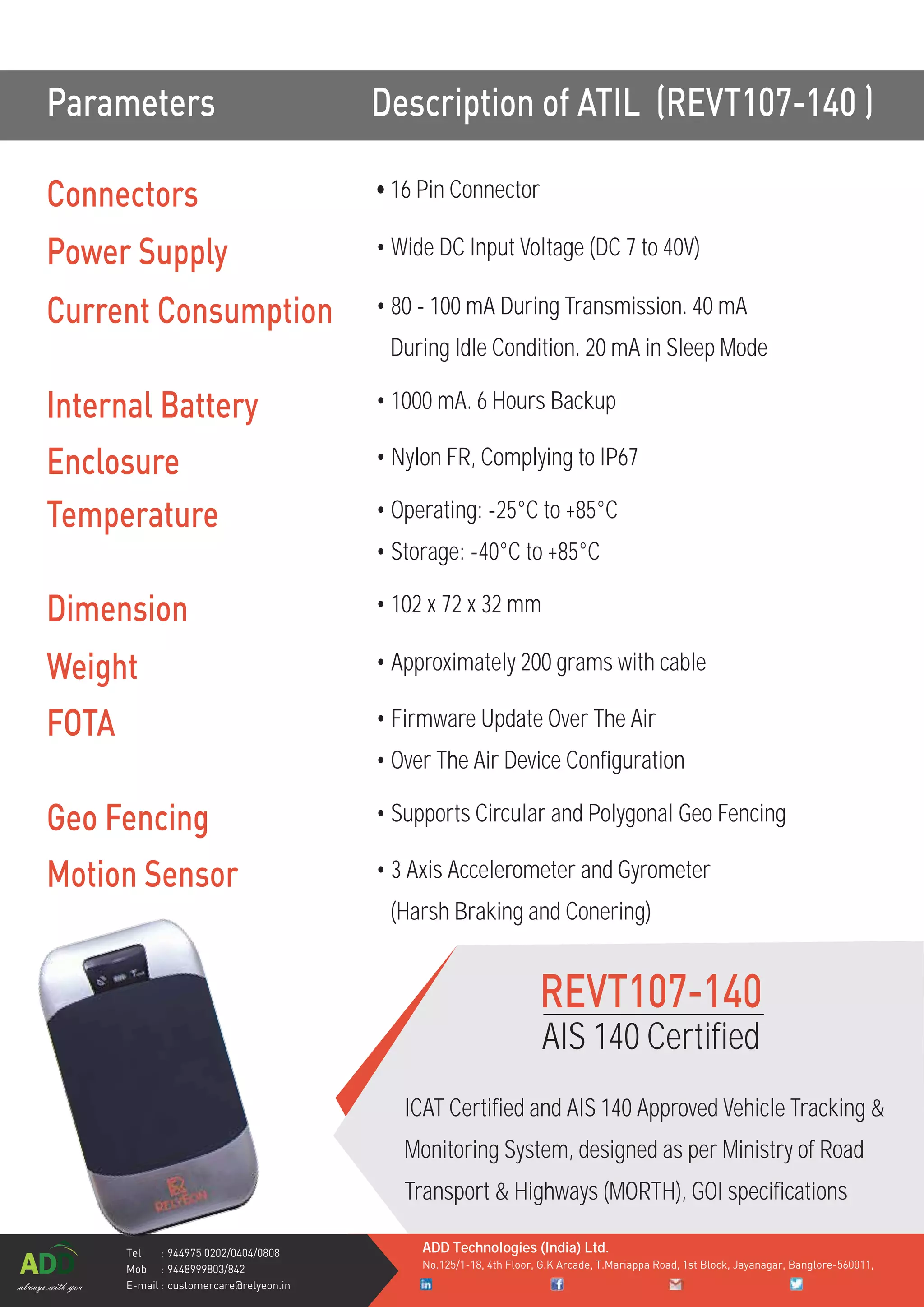 AIS 140 Certified GPS Trackers | Vehicle Management System | PDF | Auto ...