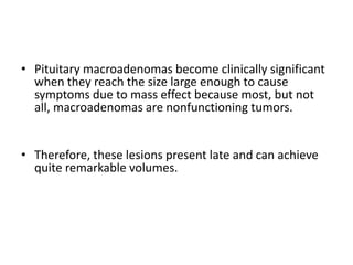 Endocrinology meet - Pituitary macroadenoma | PPTX