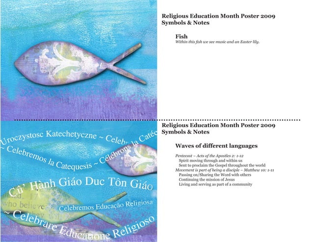 Religious Education Month 2009 - Lesson Plan | PDF