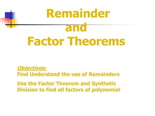 Remainder-and-Factor-Theorem.pdf(grade10) | PDF