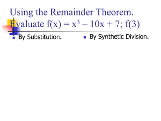 Remainder-and-Factor-Theorem.pdf(grade10) | PDF