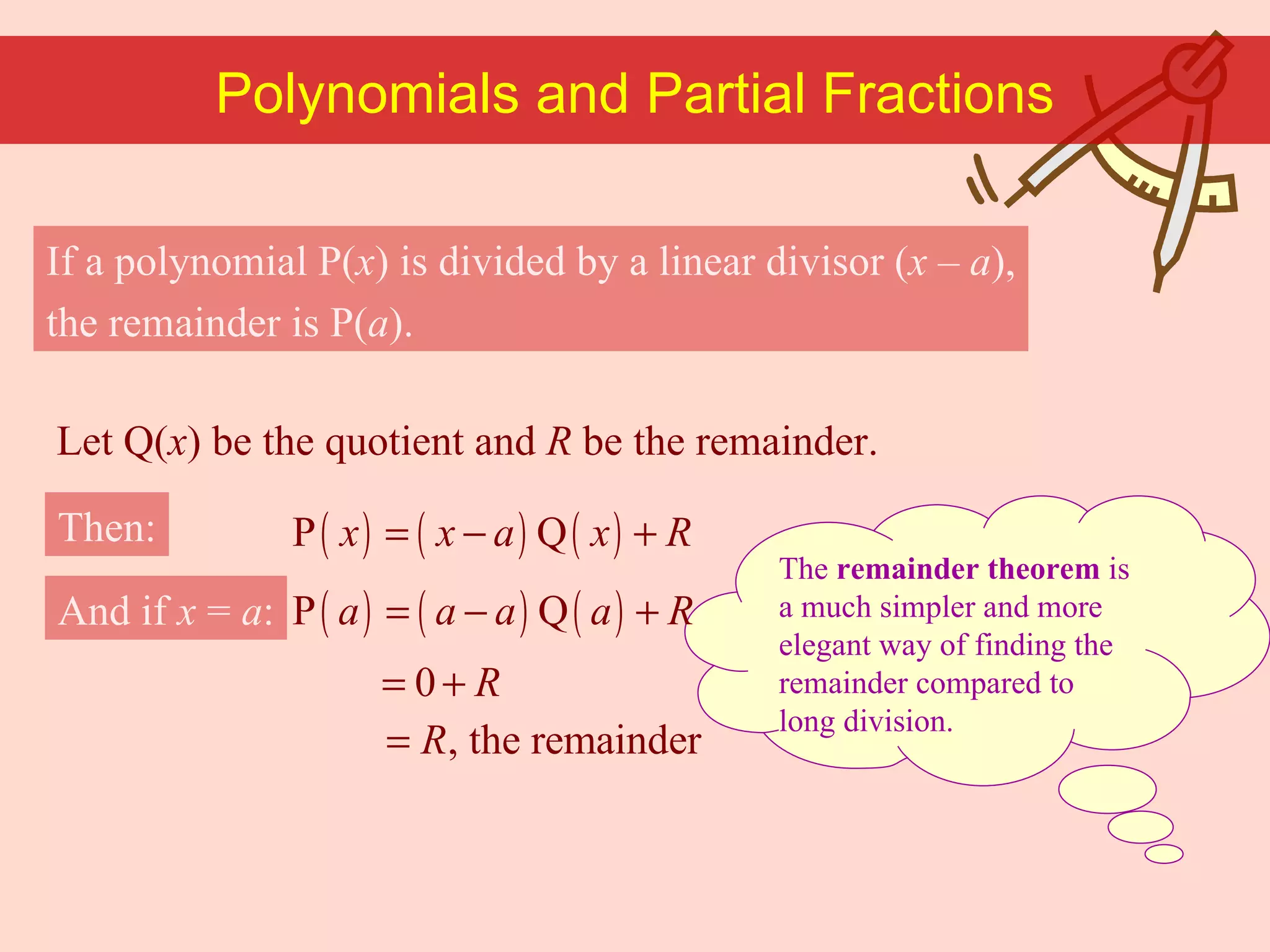 Remainder theorem | PPT