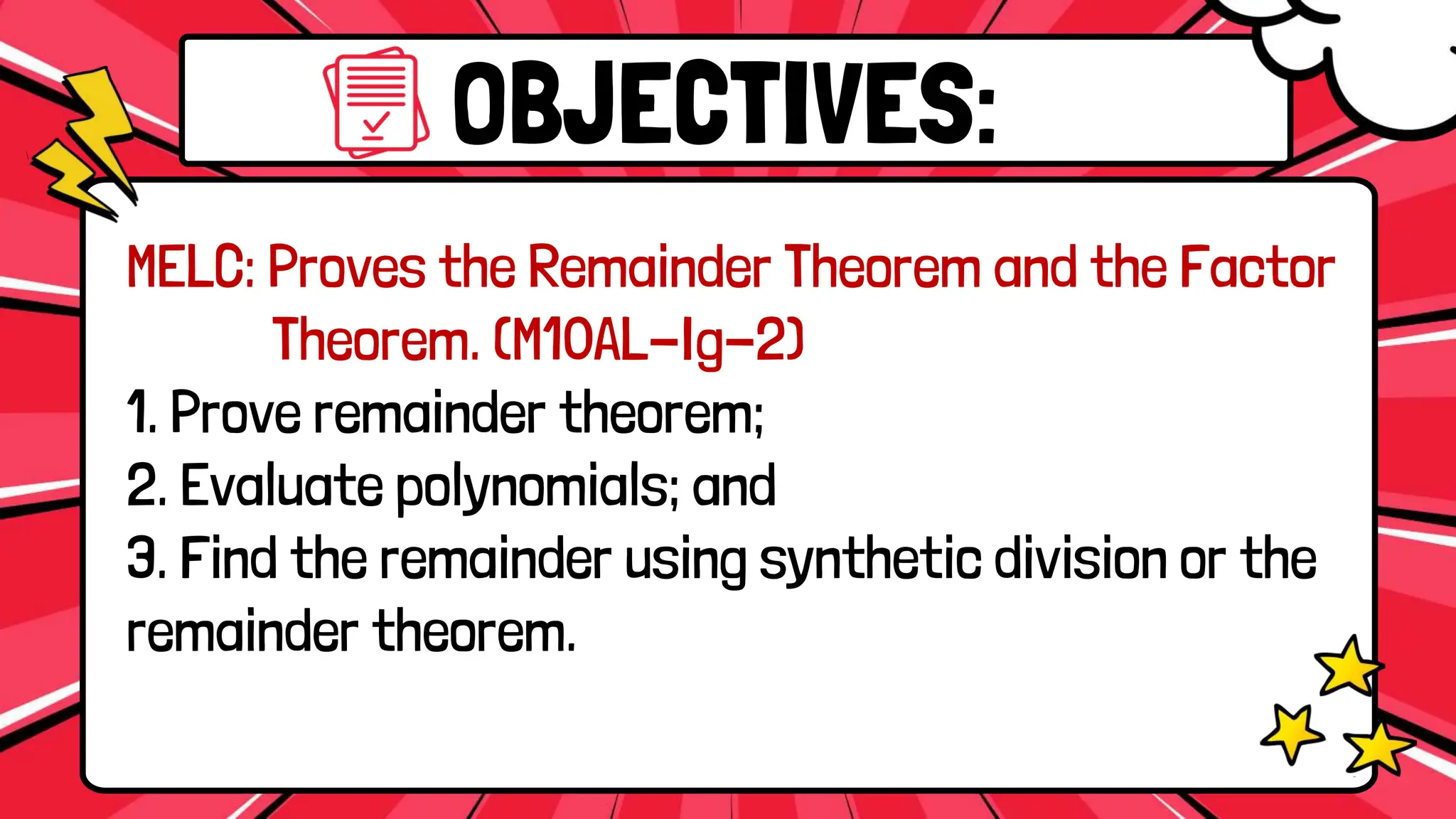 MATHEMATICS 10-qUARTER 1 REMAINDER THEOREM.pptx