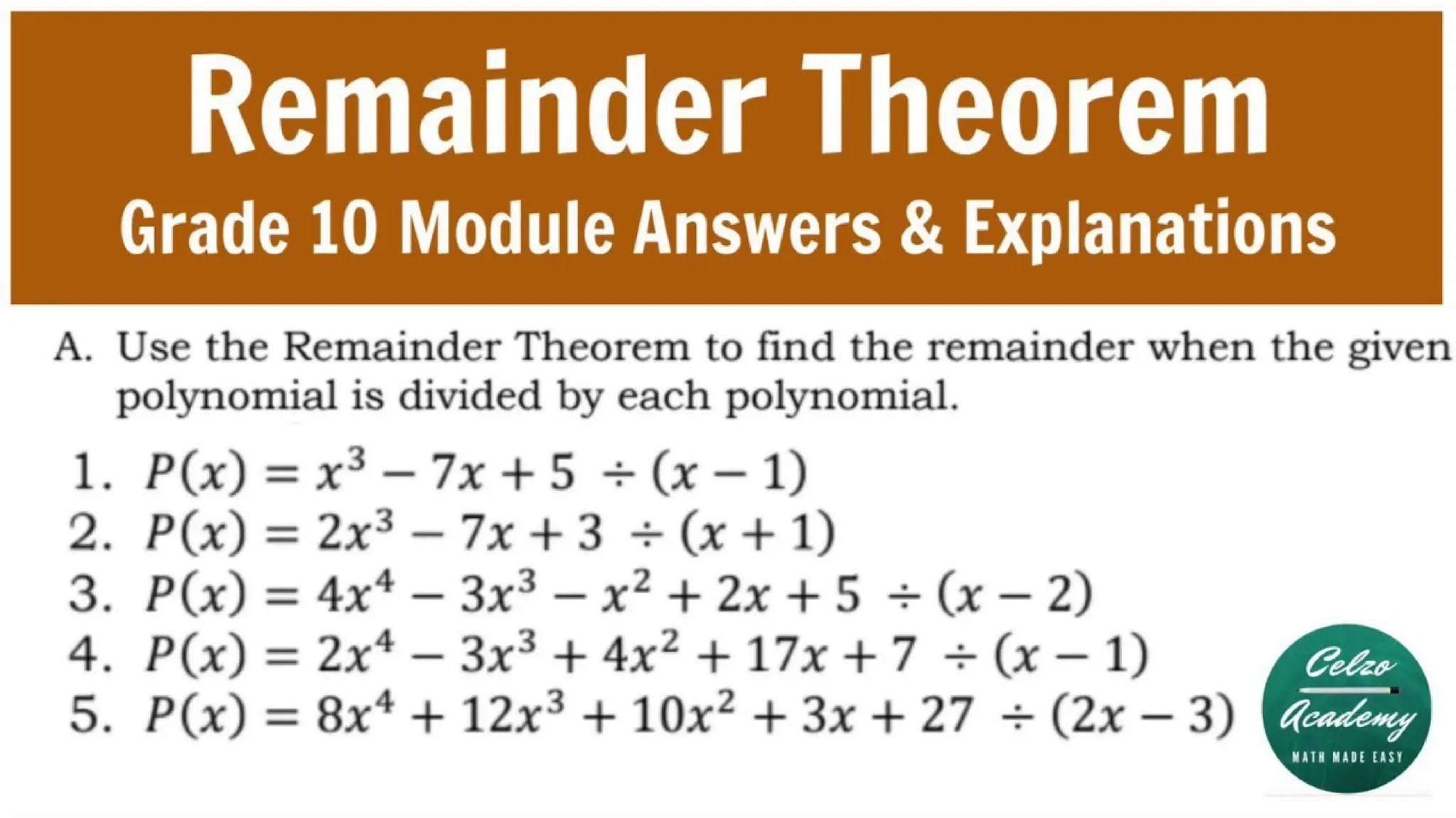 Remainder theorem and Factor theorem.pptx