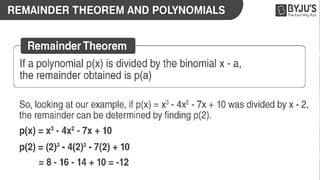 Remainder theorem and Factor theorem.pptx