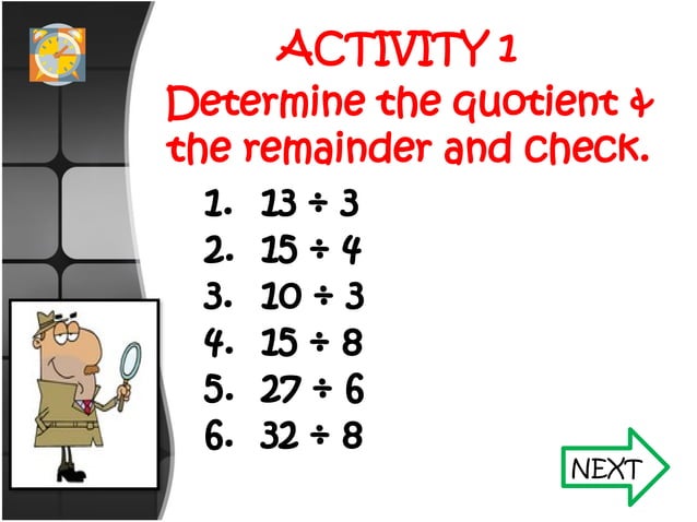 REMAINDER THEOREM BY ERIC MARTIN DE GUZMAN | PPT | Free Download