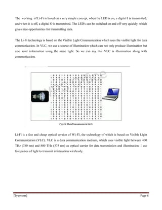 Li Fi Technology | PDF