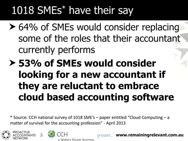 Remaining Relevant CPA speech | PPTX | Cloud Computing | Internet