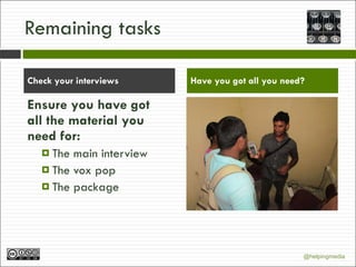 Checklist for radio production course | PPT | Hobbies & Interests