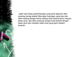 Remaja dan cinta presentasi kelompok | PPTX