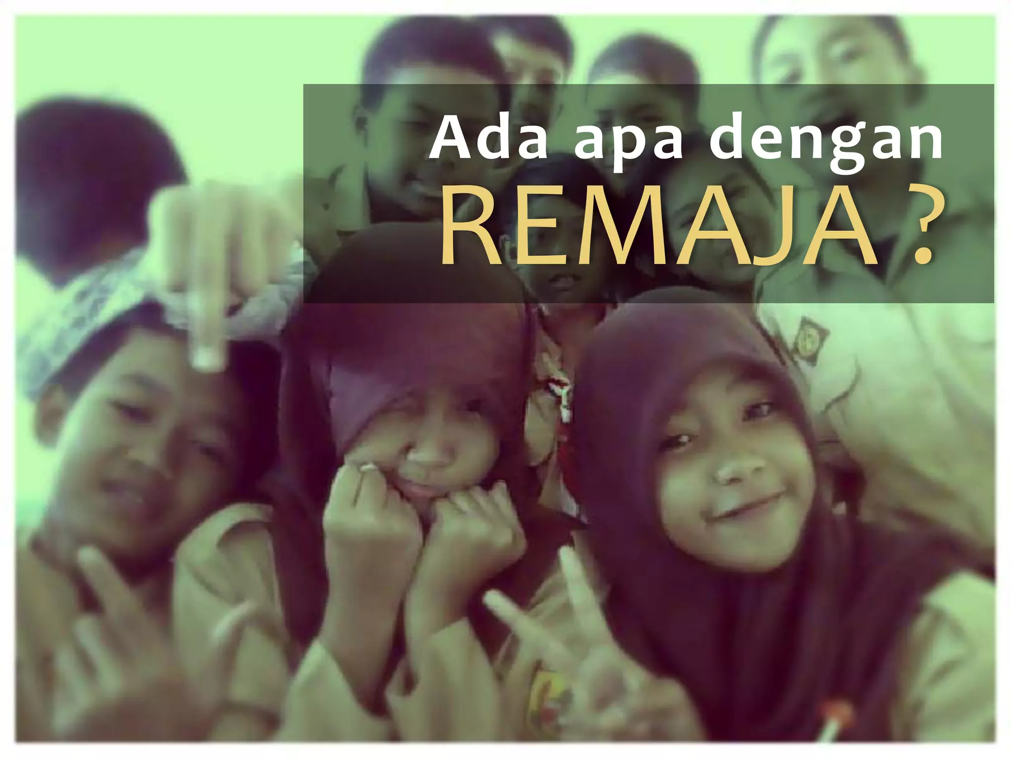 Remaja Smart with Islam | PPTX