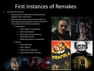 Remake essay powerpoint | PPTX