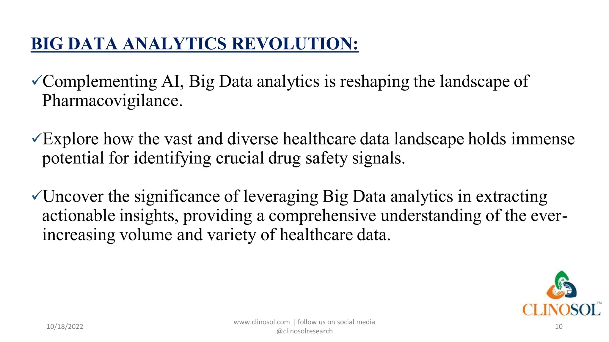 Harnessing Big Data and Artificial Intelligence for Pharmacovigilance ...