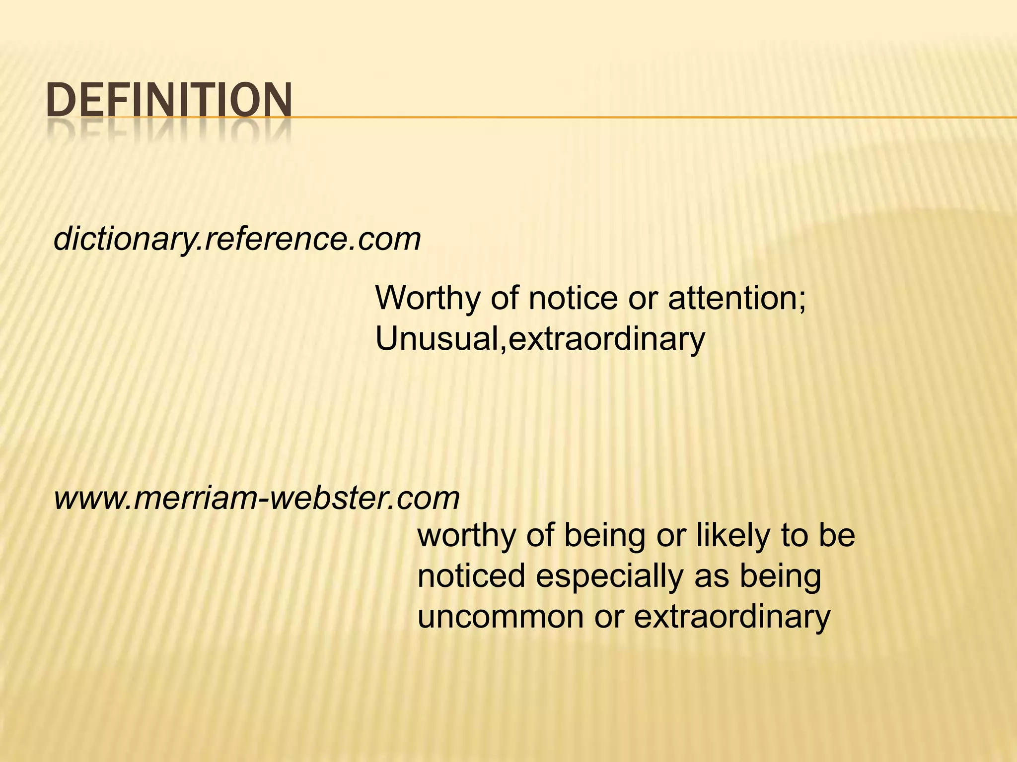 Remarkable people | PPTX