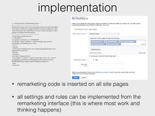 Remarketing Basics | PPT